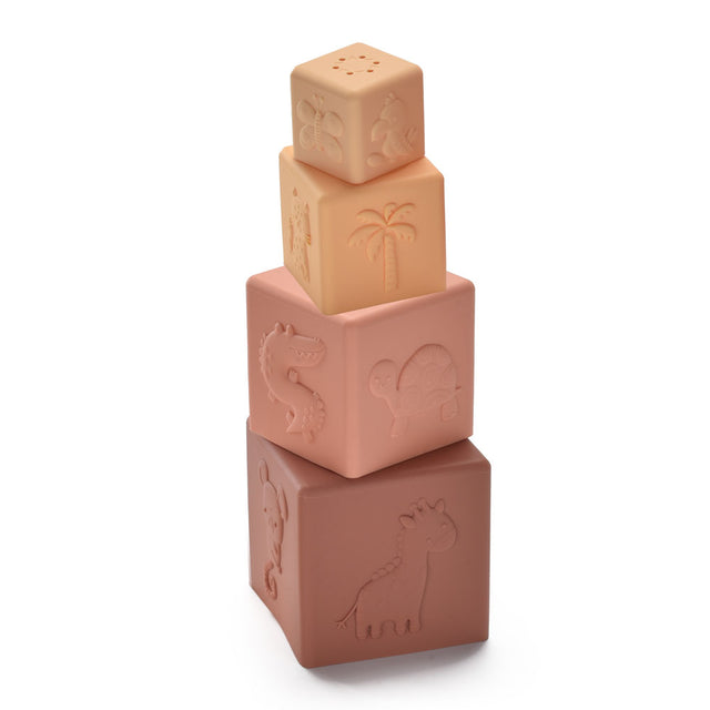 Safari Stacking Cubes – Inside Out Toys
