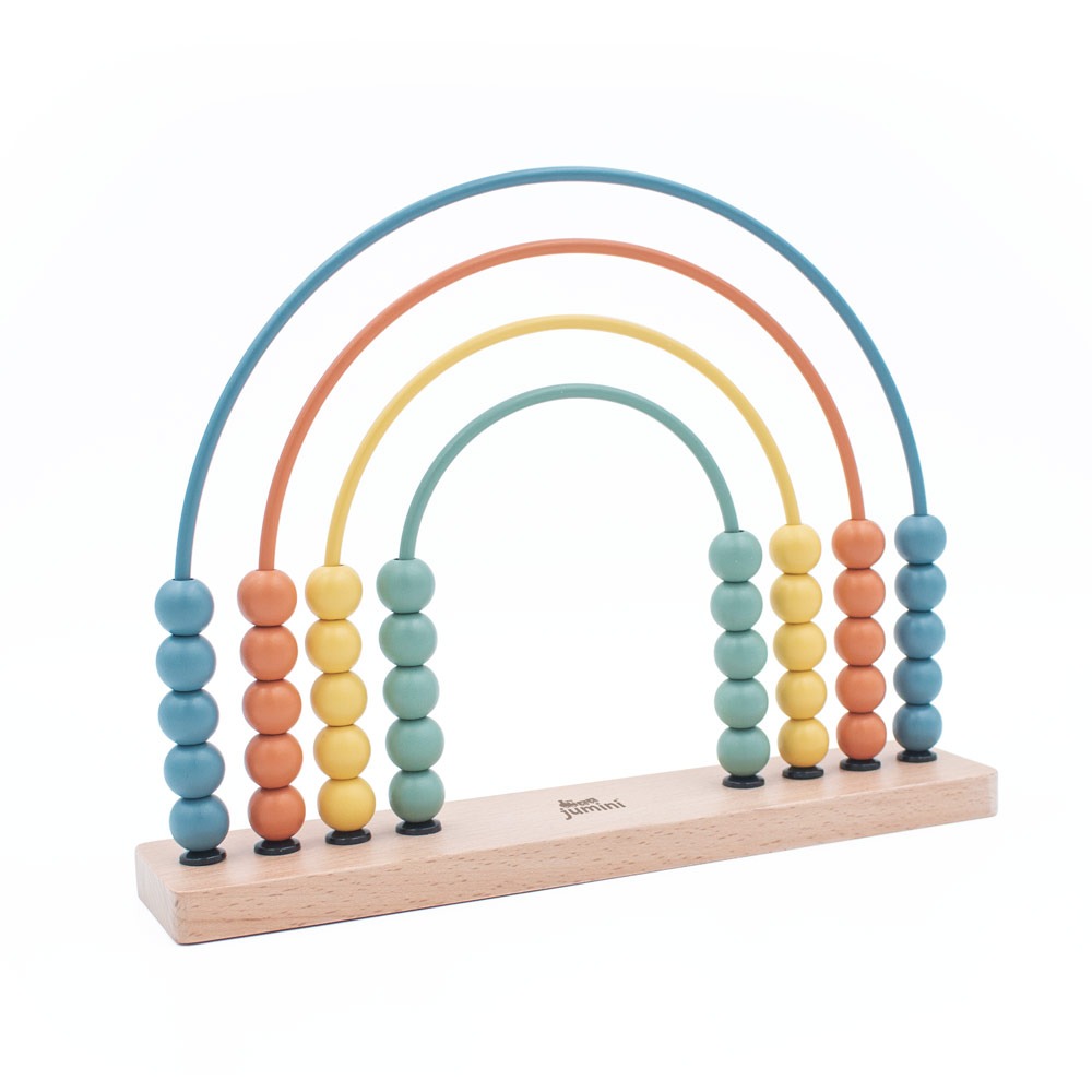 Jumini Retro Rainbow Abacus – Inside Out Toys