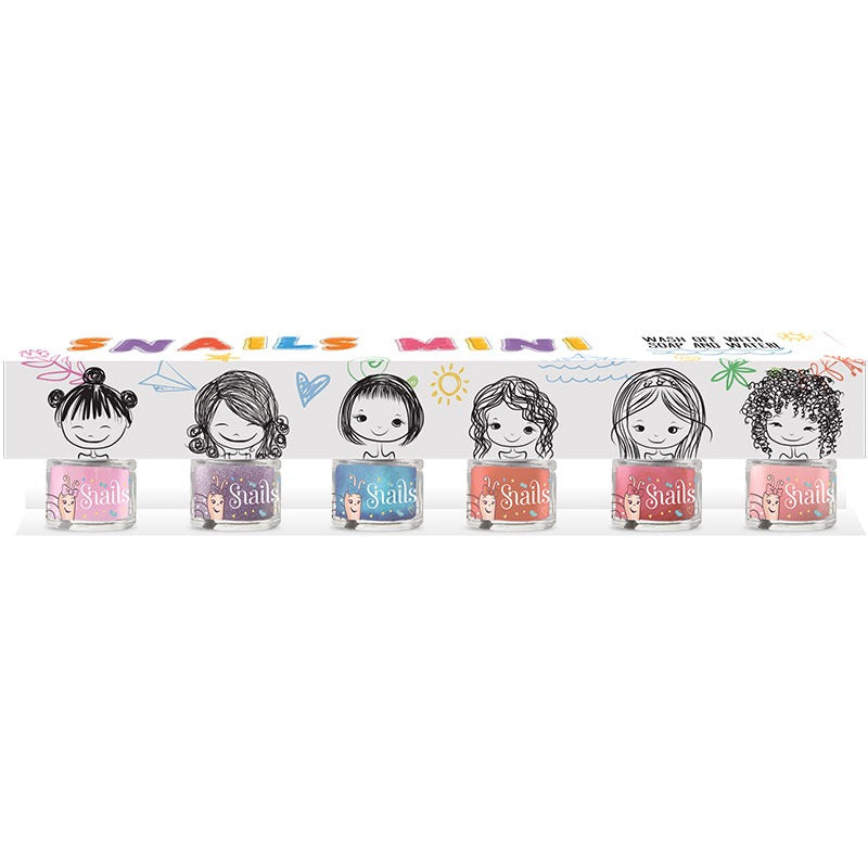 Snails - Mini 6 pack Nail Polish – Inside Out Toys